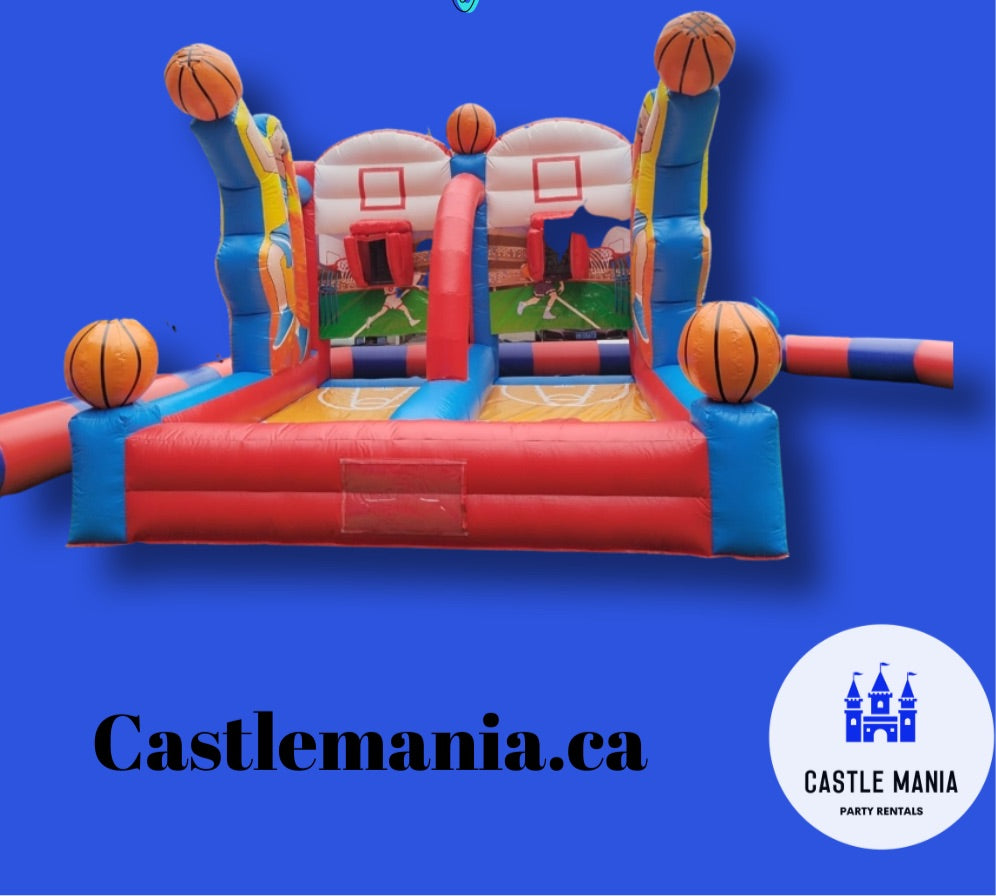 Basketball Inflatable Game – Castle Mania